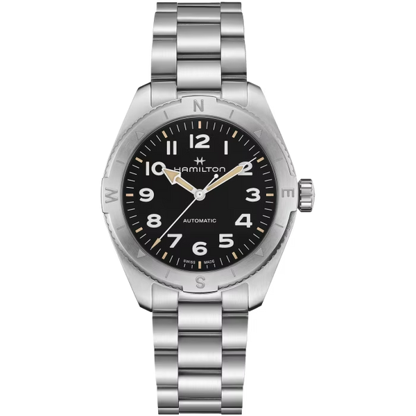 Hamilton H70315130 Khaki Field Expedition Automatic 41mm Black Dial ...