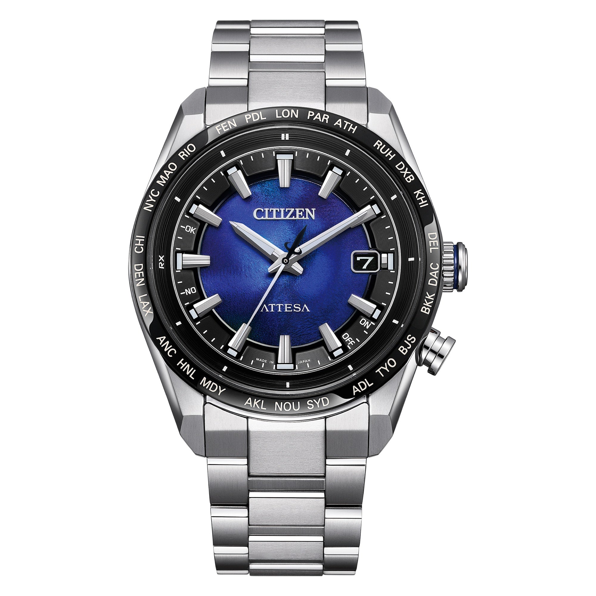 Citizen CB0288-65L Attesa Super Titanium Ocean Dial – Arizona Fine Time