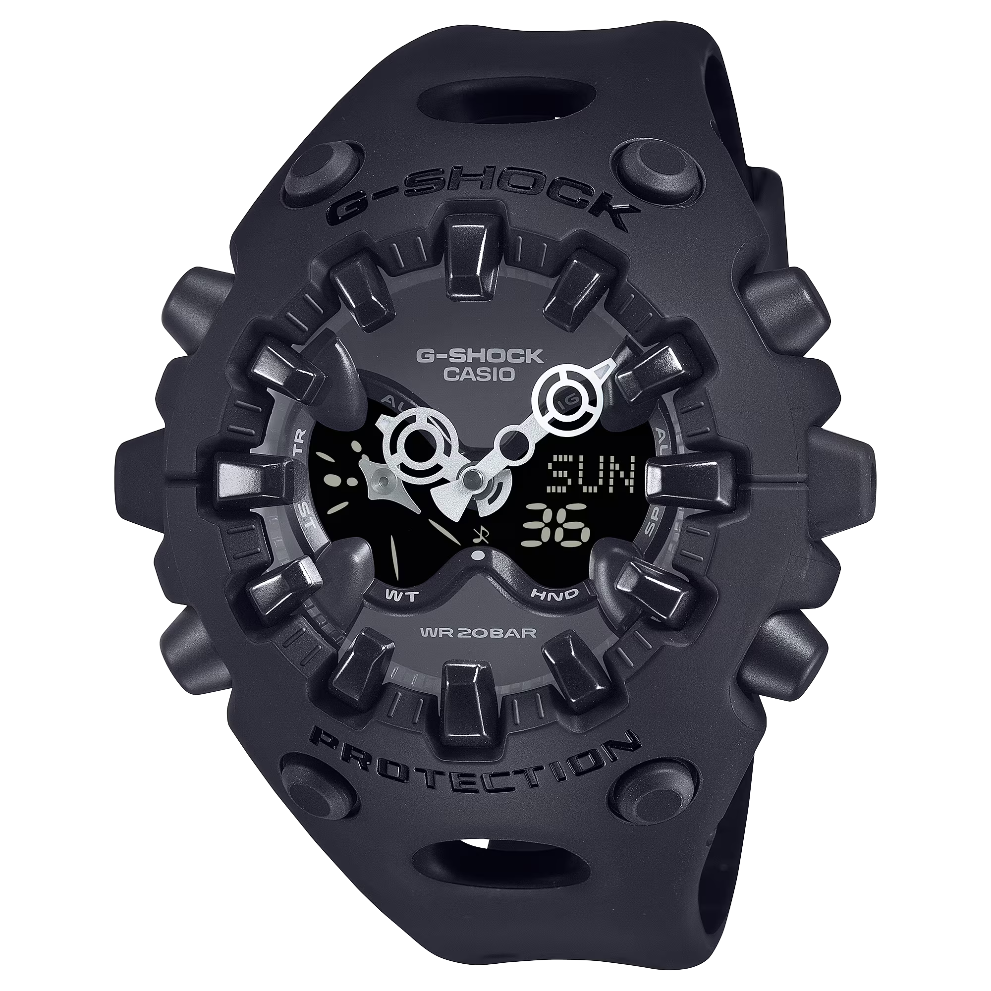 G-Shock GAV01-1A Big Case Emphasize Toughness Black Analog-Digital ...