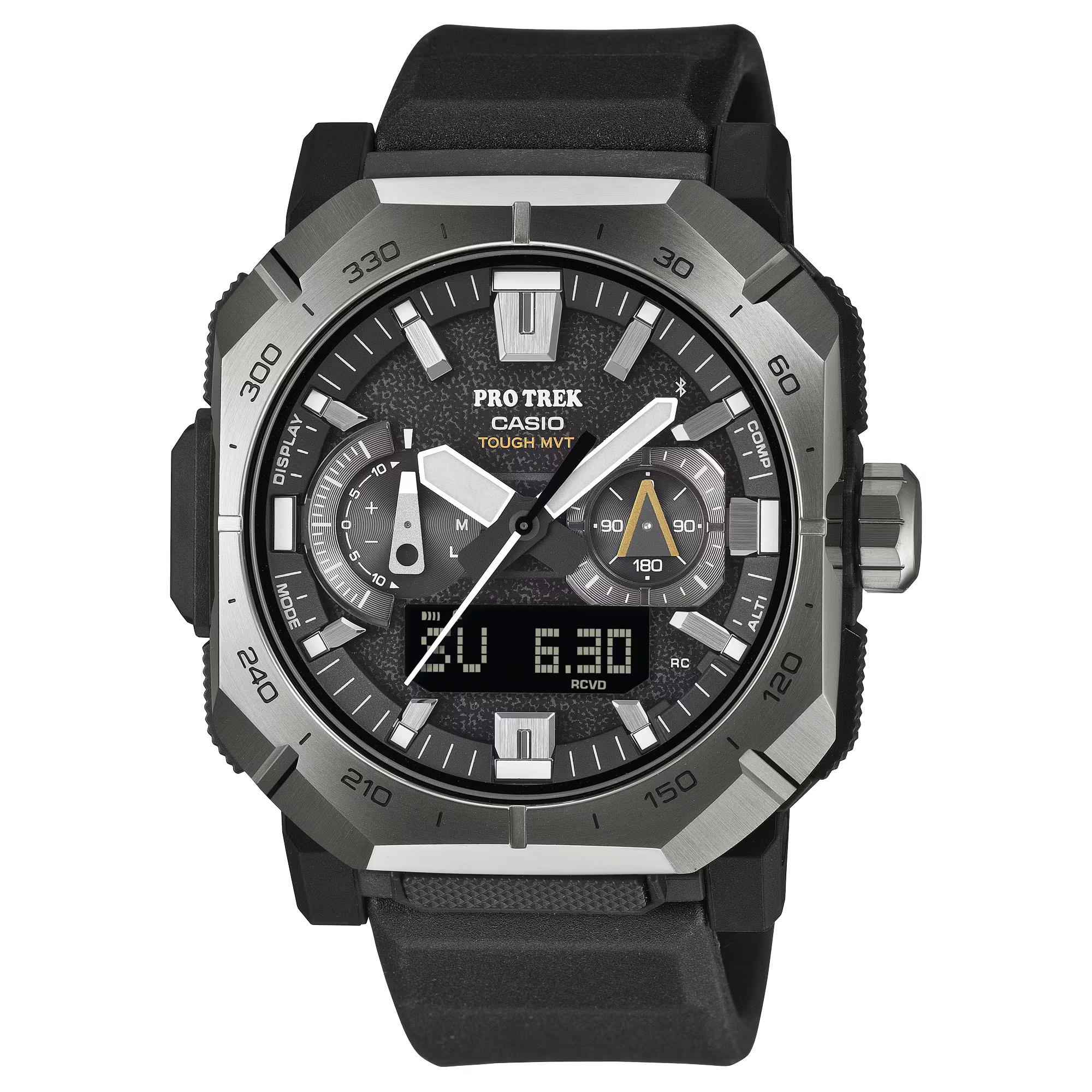G-Shock PRWB1000-1 Pro Trek Triple Sensor Sapphire Ana-Digi Tough Sola ...