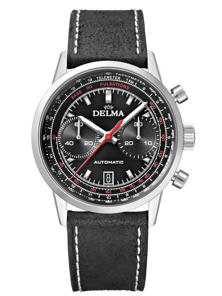 Delma 41701.702.6.039 Continental Pulsometer Automatic Chronograph ...